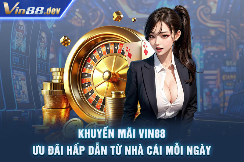 Khuyến Mãi VIN88 - Ưu Đãi Hấp Dẫn Từ Nhà Cái Mỗi Ngày